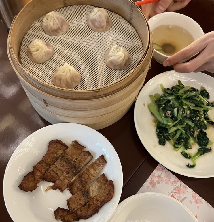 강남 맛집 딘타이펑 샤오롱바오 탄탄면 비타민볶음 세트 내돈내산 후기 네이버 블로그