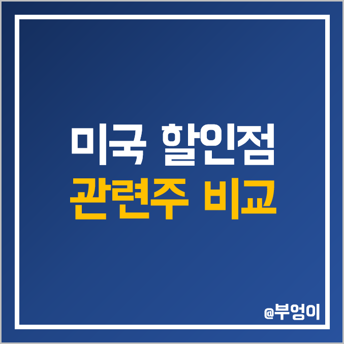 미국 할인점 관련주 비교 월마트 Wmt 코스트코 Cost 타겟 Tgt 등 경기방어주 주가 주식 Per Pbr 시가총액 배당금