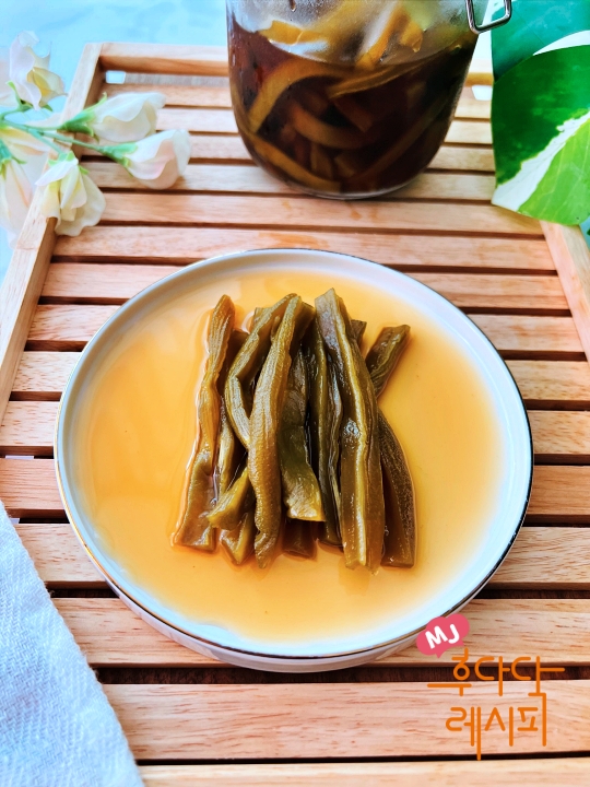 궁채장아찌 만들기 뚱채나물 상추대 줄기상추 궁채나물 장아찌 간장 비율 궁채요리 네이버 블로그