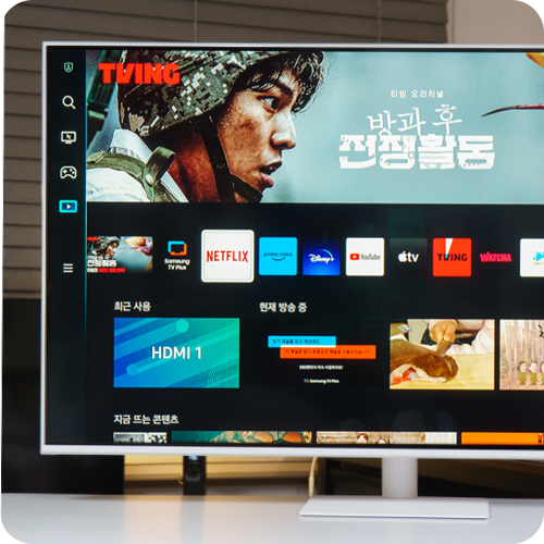 추천 스마트모니터 삼성전자 M7 S43BM701 화이트로 삼탠바이미 만들기 : 네이버 블로그