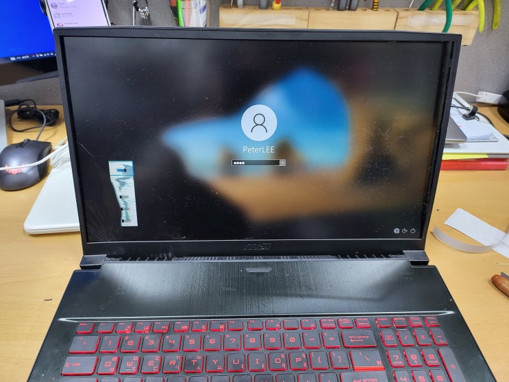 MSI MS-17F4 GF75 Thin 9SCXR 17인치 게이밍노트북 144Hz 액정파손 LCD교체 : 네이버 블로그