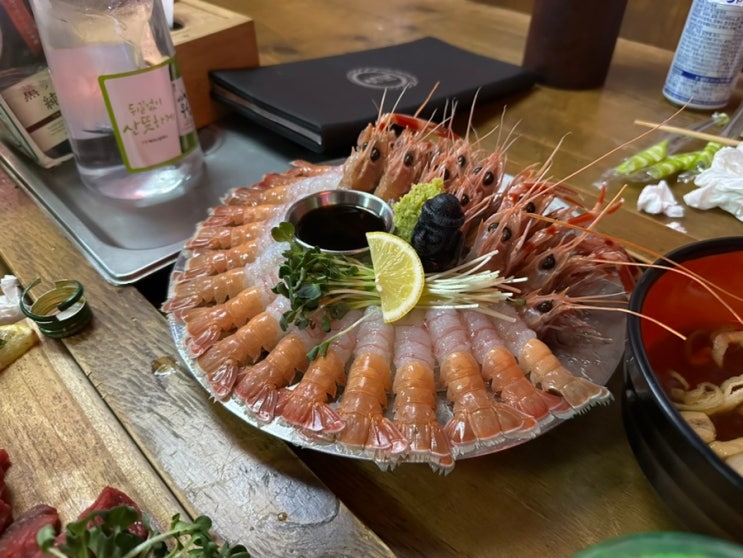 [대전/관저동] 관저섬에서 싱싱한 딱새우를 먹을 수 있는 '구시야끼' : 네이버 블로그