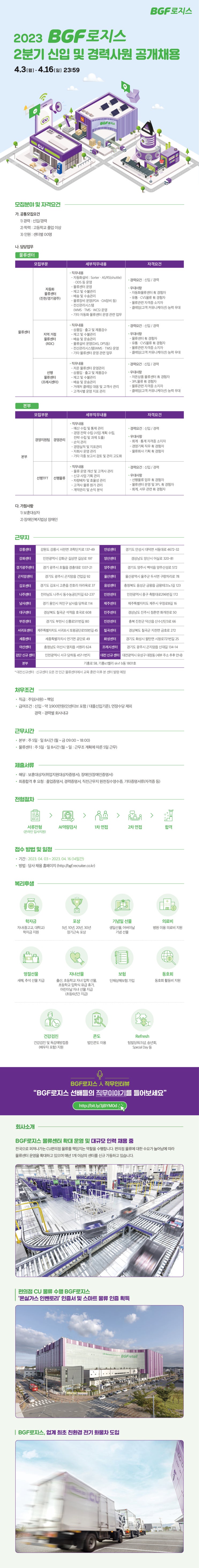 2023 BGF 로지스 2분기 신입 및 경력사원 공개채용 : 네이버 블로그
