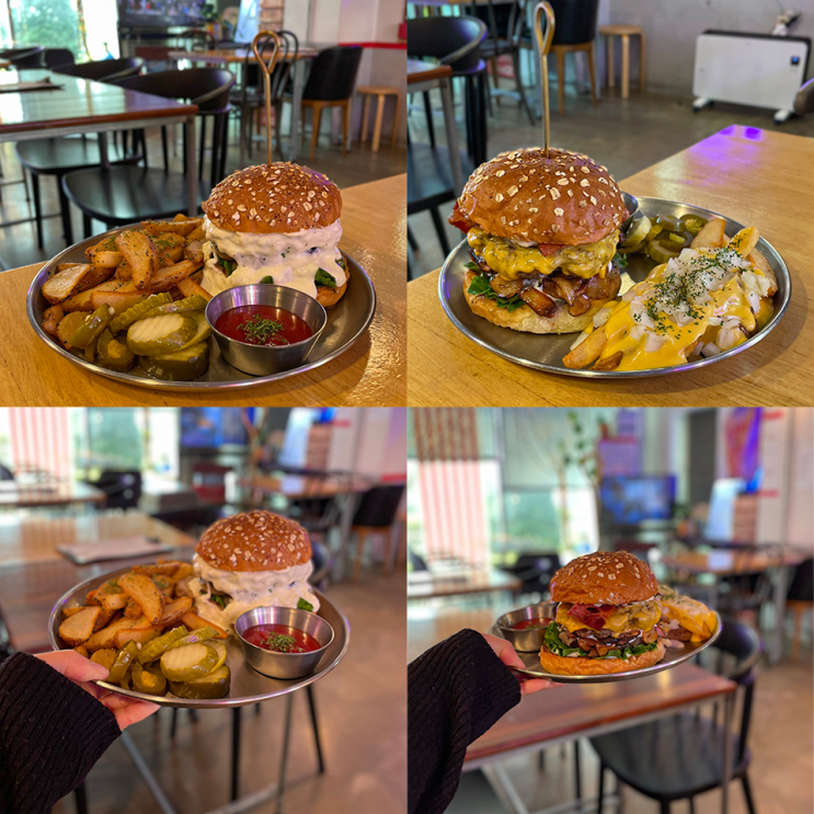 운정 수제버거 맛집 에이플렛 파주 속 작은 미국 느낌 네이버 블로그