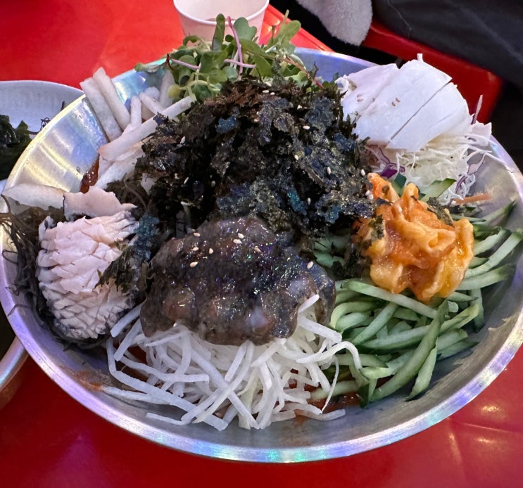 신촌 연세대 맛집 새콤달콤 시원한 물회가 맛있는 꺼꾸잽이 초장집 네이버 블로그