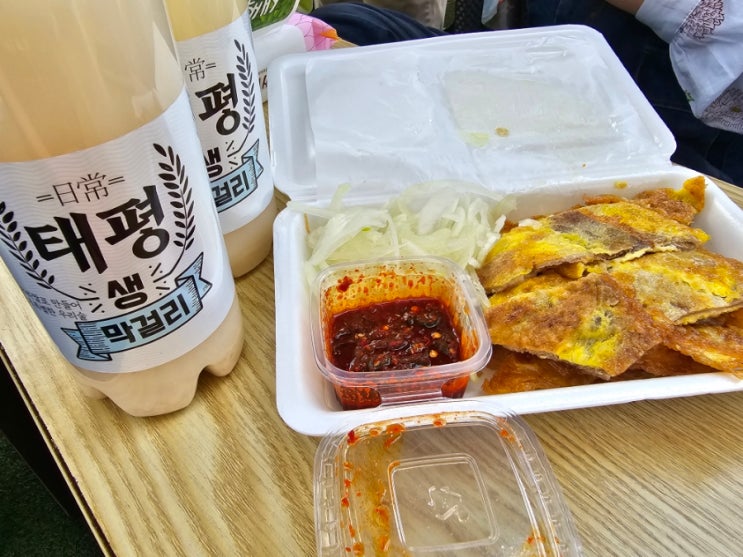 전주한옥마을 서민갑부마약육전 본점에서 육전에 태평 막걸리 즐기기 네이버 블로그