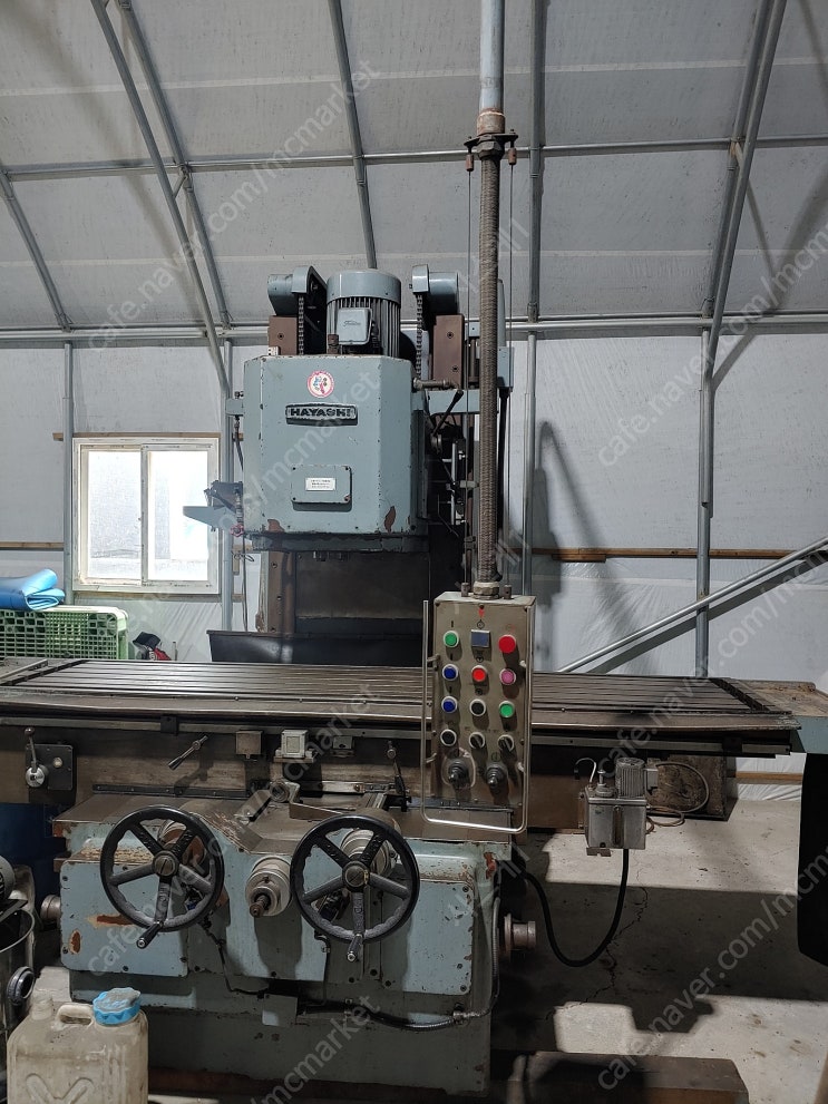 (주)MCN 중고 일제 하야시 멍텅구리 밀링 중고 선반 밀링 CNC 레디알 프레스 유압프레스 연마기 톱기계 원형톱기계 밴드쏘 ...