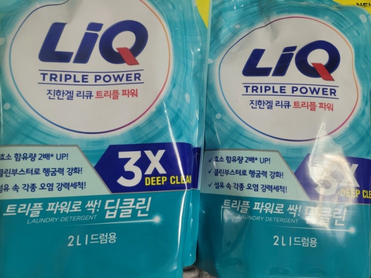 프레쉬한 향의 리큐 진한겔 딥클린 트리플파워 3x 드럼용 쿠팡로켓배송으로 편하게 구매하세요~ 네이버 블로그