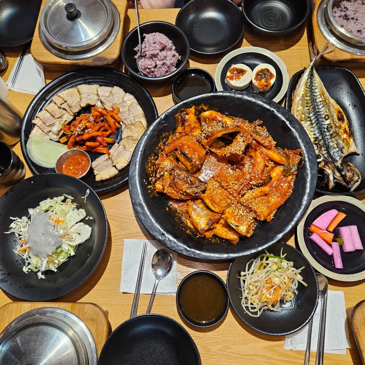 삼막사 맛집 가마구이찌｜코다리조림 생선구이 전문점 불향 솔솔 코다리 양념 맛깔난다 네이버 블로그