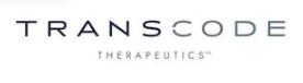 트랜스코드 테라퓨틱스(RNAZ) 업데이트 내용 TransCode Therapeutics, Inc. : 네이버 블로그