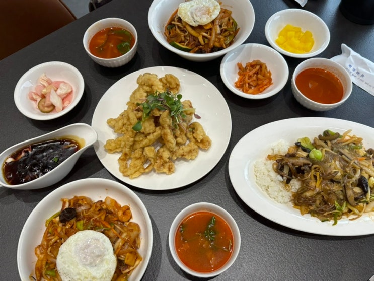 삼천각 삼천포 중국집 중화요리 짬뽕비빔밥 맛집 확장이전 후기 네이버 블로그