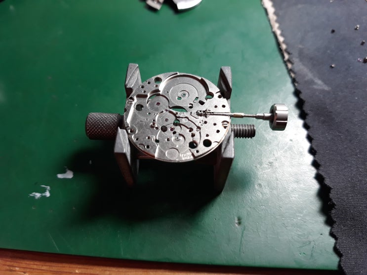 오메가 1109무브먼트,에타2892-A2로 시계만들기.Making watch by Omega cal.1109 미스프린팅,미스 ...