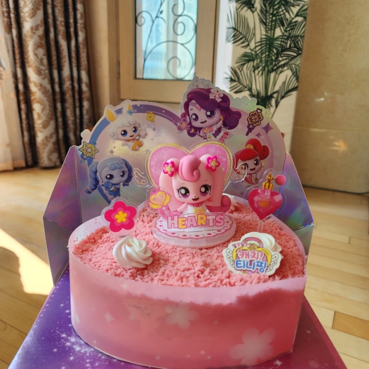 뚜레쥬르 알쏭달쏭 하츄핑 피규어케이크 티니핑 캐릭터 케익 : 네이버 블로그