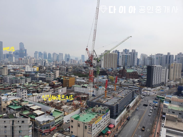 신길AK푸르지오 현장에 다녀왔어요. (23년 4월 모습) : 네이버 블로그