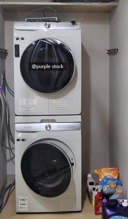 [내돈내산 상품리뷰] 엘지 오브제 컬렉션 냉장고 - D472MEE33(480L) / 삼성 그랑데 AI 세탁기+건조기 세트 - WW10TP34DSG9S / 1달 사용 후기 ...