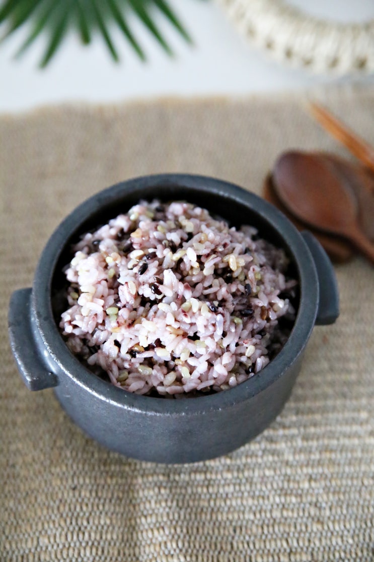 현미밥 짓는법 오색현미 현미밥 다이어트 전기밥솥 밥하는법 : 네이버 블로그