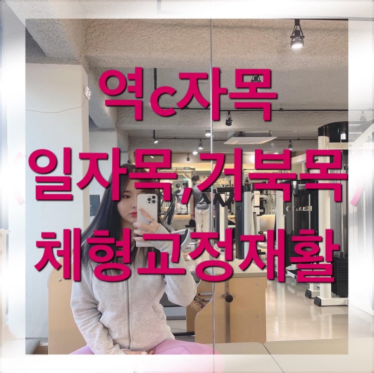 🐢 역c자목 일자목 거북목 교정 재활 Pt 체형교정 🐢 네이버 블로그
