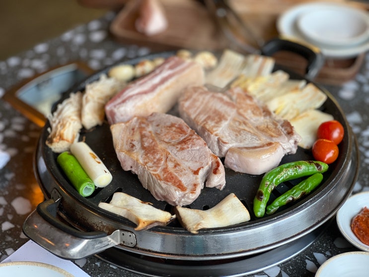 대흥동 고기집 구워주는 문선 네이버 블로그