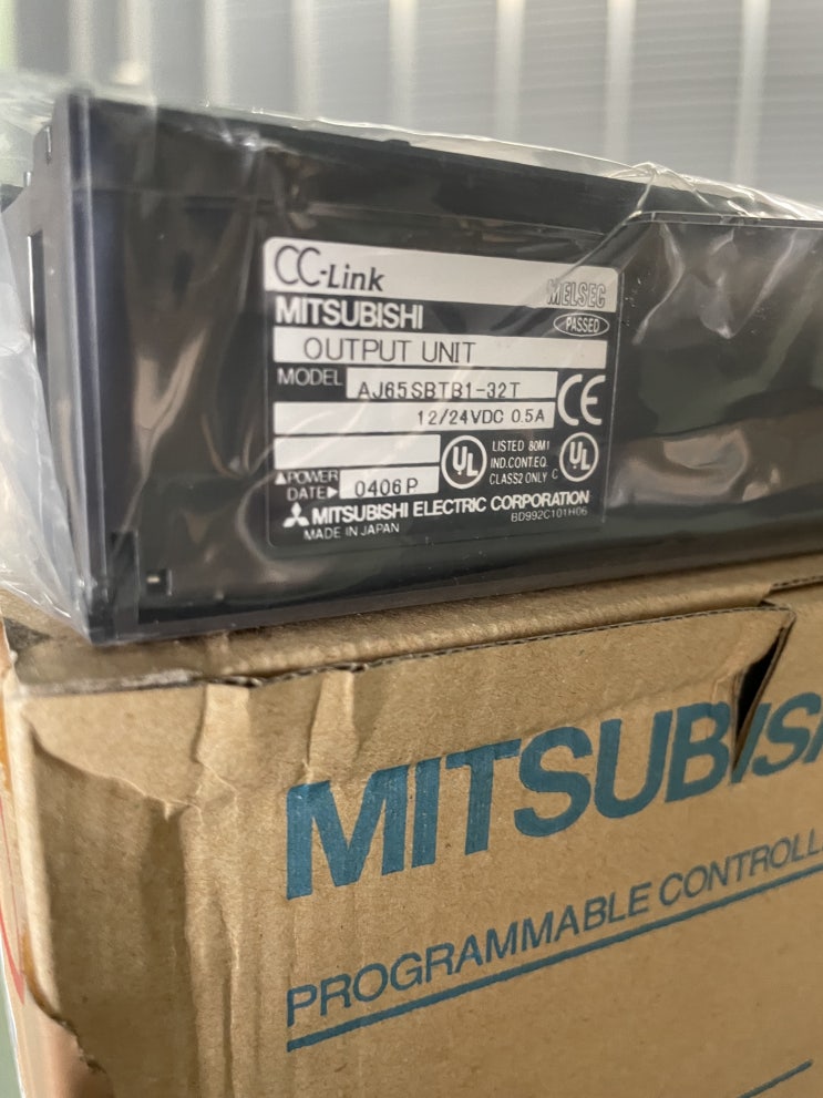 AJ65SBTB1-32T MITSUBISHI PLC CC-LINK REMOTE I/O UNIT : 네이버 블로그