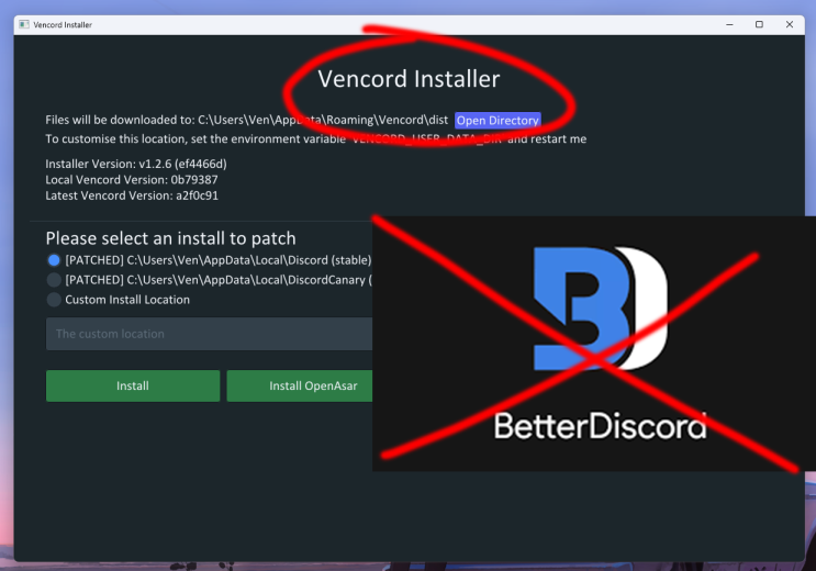 Better Discord이제는 구려, 무료 니트로 사용과 완벽 호환 되는 VENCORD를 소개합니다. : 네이버 블로그
