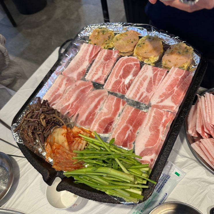 가로수길 맛집 미나리 삼겹살 맛집 장흥집 네이버 블로그