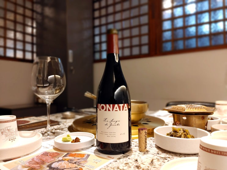 [미국] Jonata 'La Sangre de Jonata' Red, Ballard Canyon 2014 #2 - 뭔가 아쉬웠다 ...