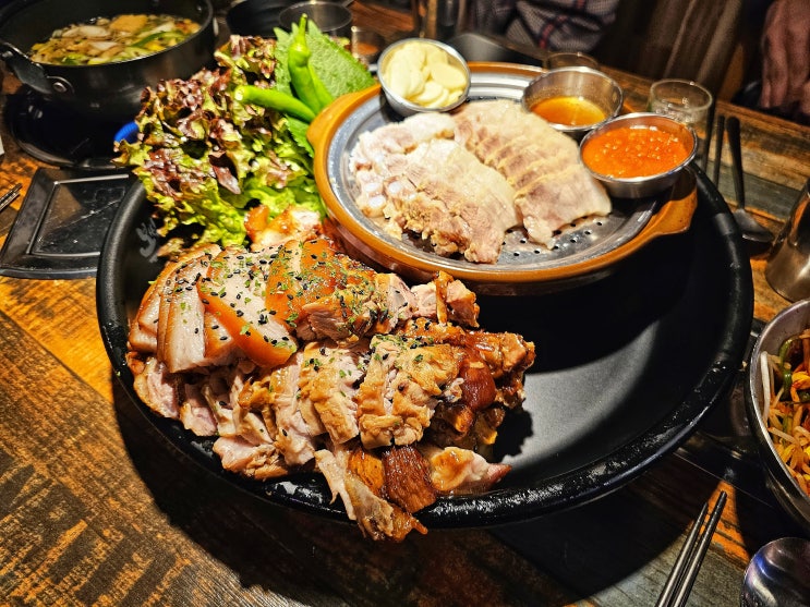 구로디지털단지역구디역 보쌈주는족발집 족발과 보쌈 막국수 계란찜까지 네이버 블로그