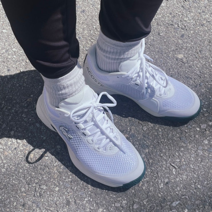 테니스 탑티어 가보자고! 테린이 라코스테 스포츠 테니스화 후기 : 네이버 블로그