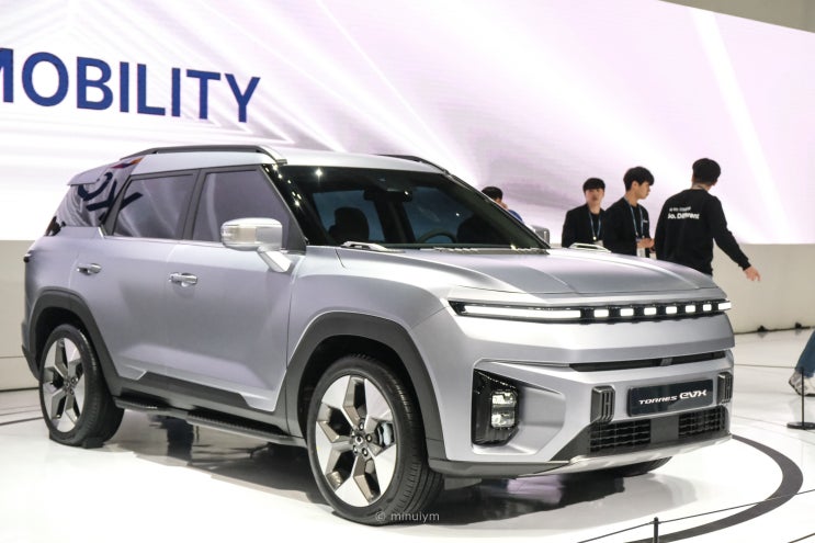 KG모빌리티 쌍용 토레스 EVX 전기차 사양 및 주행거리, 가격 : 네이버 블로그