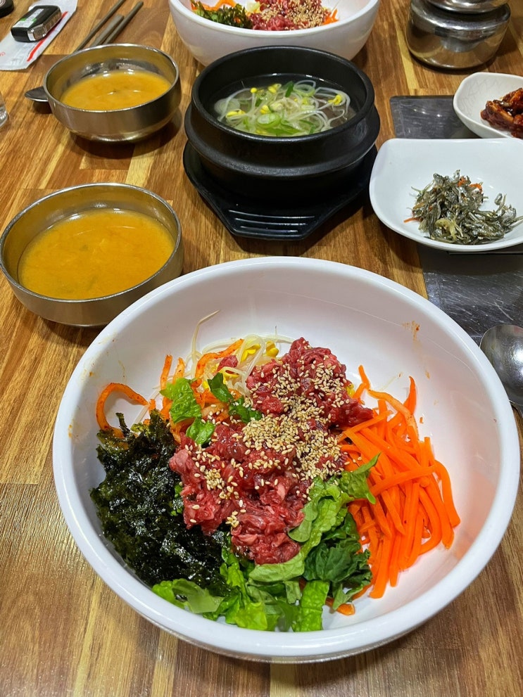 광주 하남동 맛집 특생고기비빔밥 만원 양념게장잡채는 덤 ‘영암한우 네이버 블로그