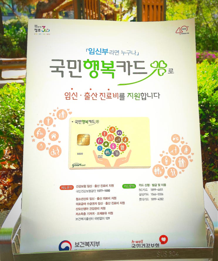 국민행복카드바우처 발급방법 사용처 한의원사용 임신태아검사나 기타경우사용가능 네이버 블로그