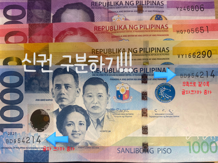 세부 여행준비 5 세부 자유여행 명동 페소 환전 은행 페소 환전 필리핀 페소 환율 페소 종류 필리핀 화폐