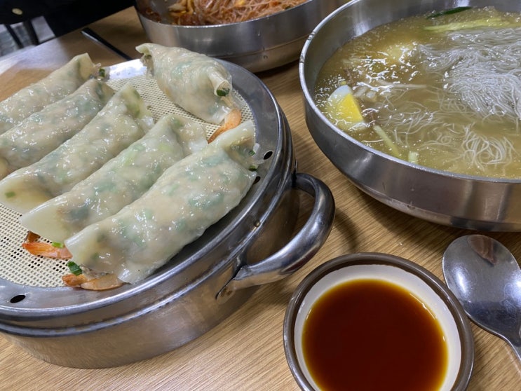 충주 맛집 리뷰 칠금동 함경옥사과냉면만두 냉면과 만두 전골 모두 다 끝내주게 잘하는 로컬맛집 방문 후기 네이버 블로그