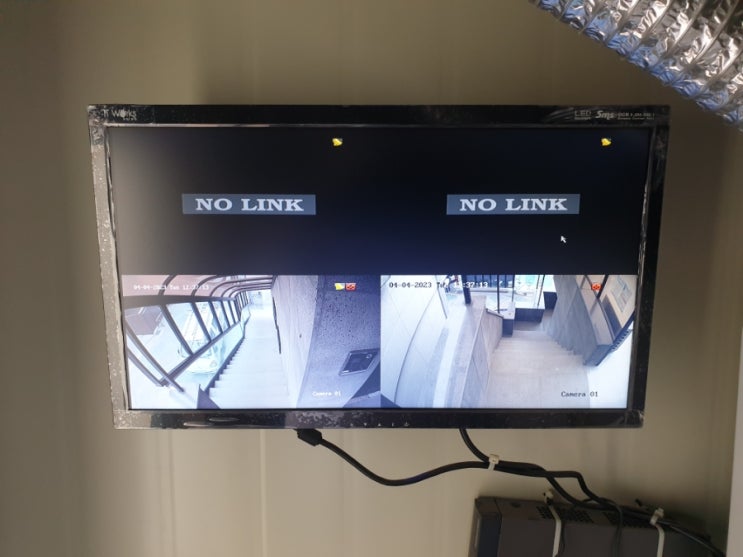 하이크비전 HIKVISION CCTV NO LINK 수리 HIK-CONNECT AS DS-7604NI-K1(B) DS ...