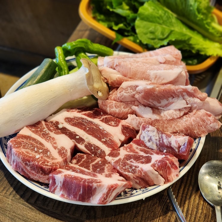 중마동 돈먹자 인상적인 광양 이베리코 고기집 다녀왔어요 네이버 블로그