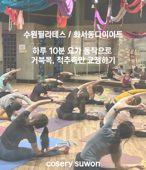 수원필라테스 화서동다이어트 하루 10분 요가로 거북목 척추측만 교정하기 네이버 블로그