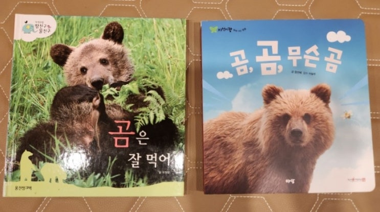 아람 자연이랑 Vs 웅진 자연관찰책 비교3살 기준 네이버 블로그