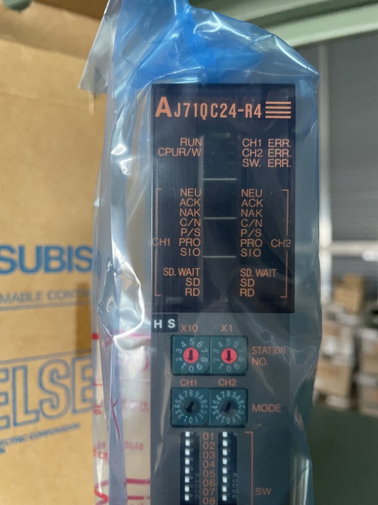 AJ71QC24-R4 MITSUBISHI PLC SERIAL COMMUNICATION UNIT : 네이버 블로그