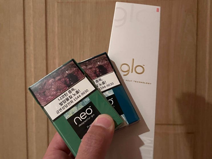 glo Pro Slim & neo Stick™: 제품 구성 및 사용법, 네오 스틱 소개 : 네이버 블로그