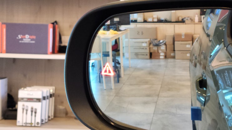 캐스퍼 후측방 경보 충돌경고 시스템 BCW BSD 장착으로 사각지대 또는 후진 위험 회피하기 : 네이버 블로그