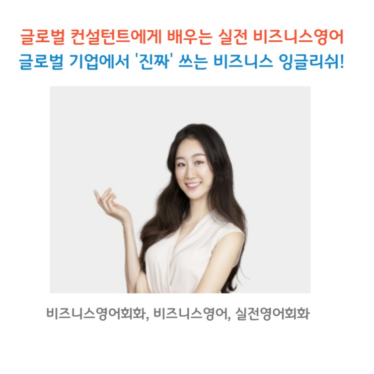 비지니스영어회화 글로벌 기업에서 진짜 쓰는 비즈니스영어 글로벌 컨설턴트에게 배우는 실전 비즈니스영어 강남파고다