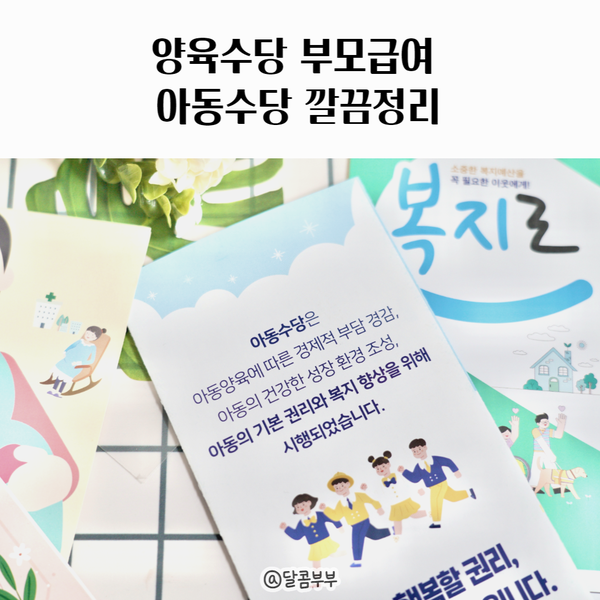 양육수당 부모급여 아동수당 언제까지 깔끔 정리 네이버 블로그
