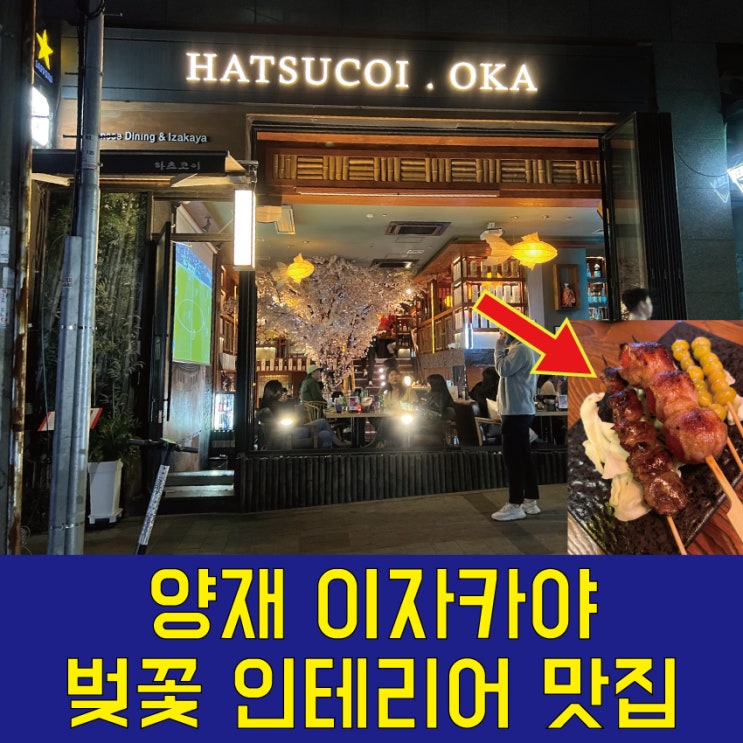양재 이자카야 하츠코이 오카 뜻 첫사랑 언덕 네이버 블로그