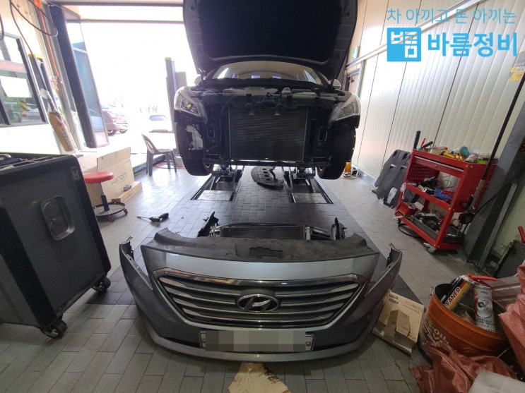 Lf쏘나타 찌그덕소음 에어컨 안시원함 등속쪼인트 그리스누유 스몰베어링 키트 작업 광주카센타신가동인젝터크리닝신가동오일교환