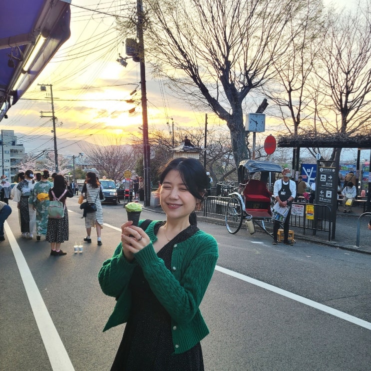 오사카 3박4일 교토 1일차 하루카특급열차교토역료칸카나데이로하스니넨자카·산넨자카기요미즈데라청수사지브리샵말차아이스