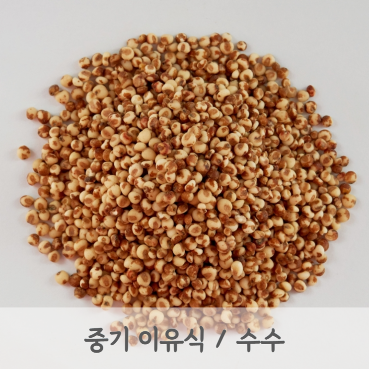 중기이유식 잡곡 베이스 수수 쌀죽 만드는 방법 수수 알레르기 잡곡 알레르기 테스트 베이비무브 네이버 블로그
