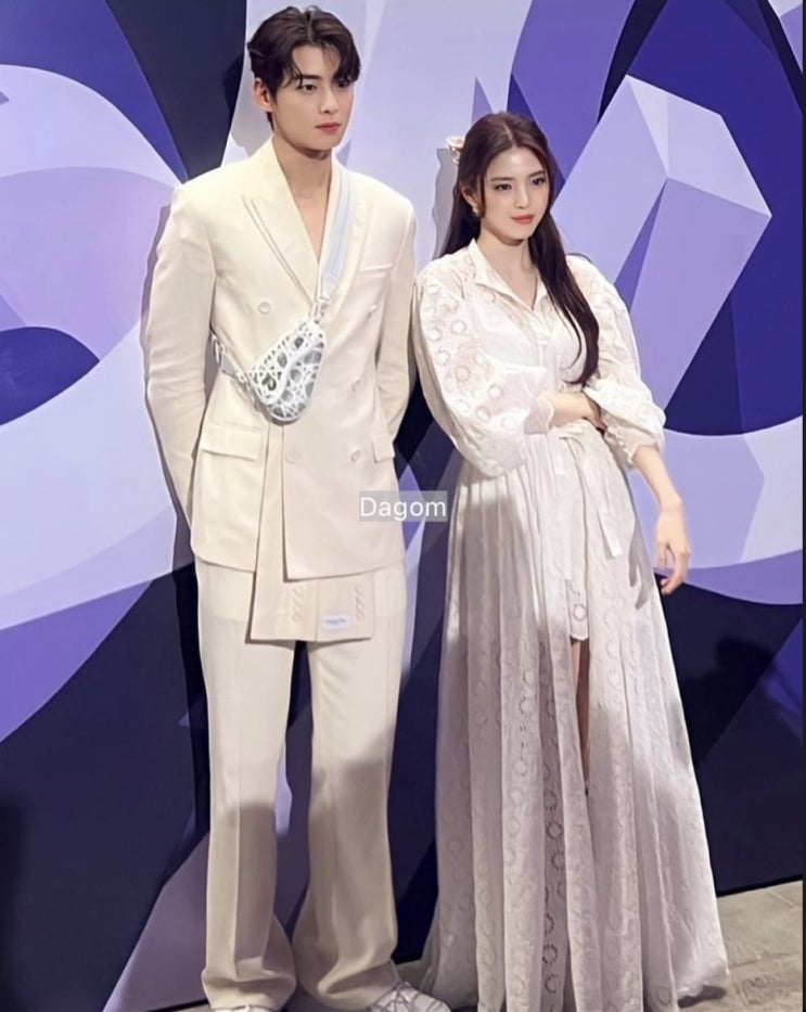 한소희 디올 뷰티 파티룩 패션 디올 화이트 원피스 미차스카프 가격은 네이버 블로그
