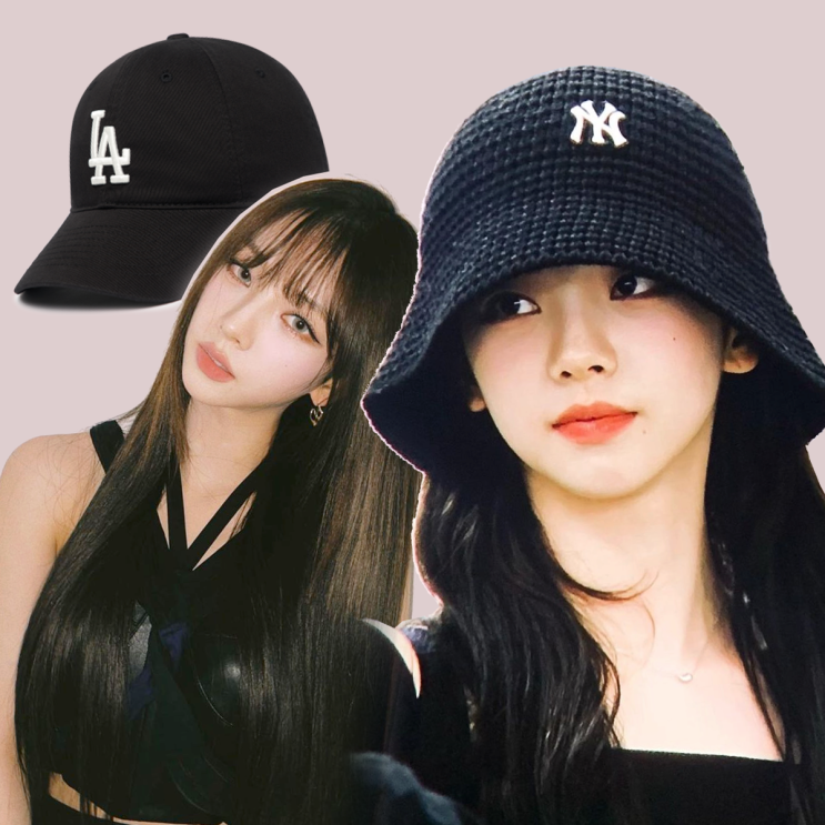 공항패션 에스파 카리나 소두 (메추리알 얼굴크기) 버킷햇 모자 에어팟 : 네이버 블로그