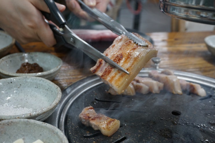 원주 오크밸리 맛집 들꽃가든 기업도시 근처 아침식사 가능한 고기집 네이버 블로그