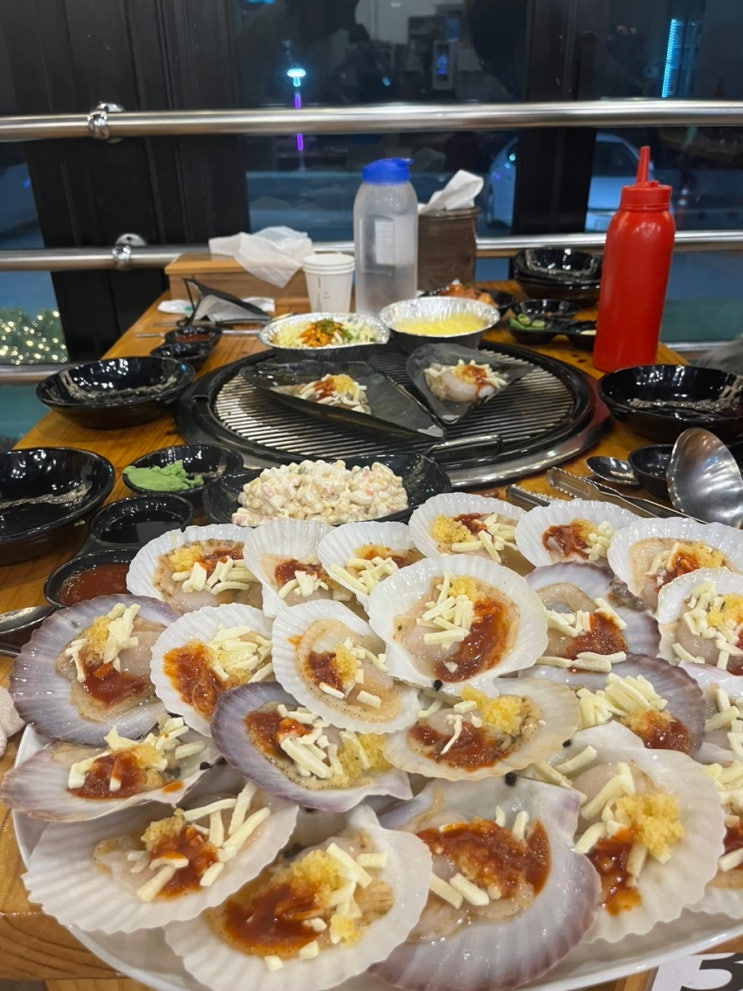 을왕리 을왕리 조개구이 맛집 한양 회 조개구이 네이버 블로그
